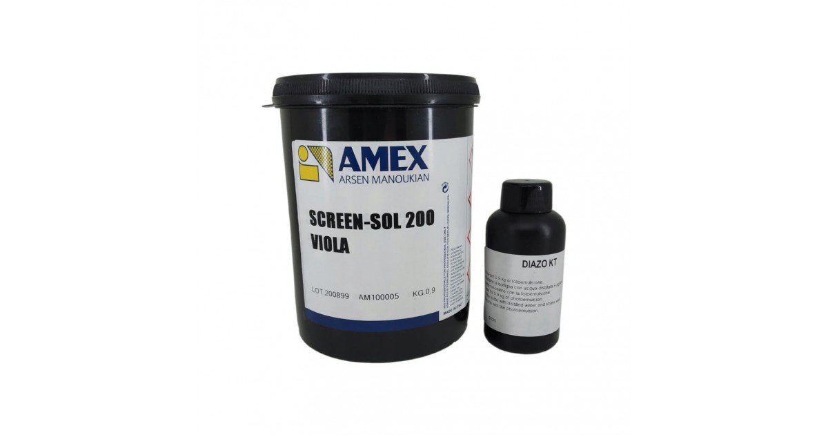 Фотоэмульсия AMEX Screen-Sol 200 Viola, 900 г. Купить, цена, отзывы ...